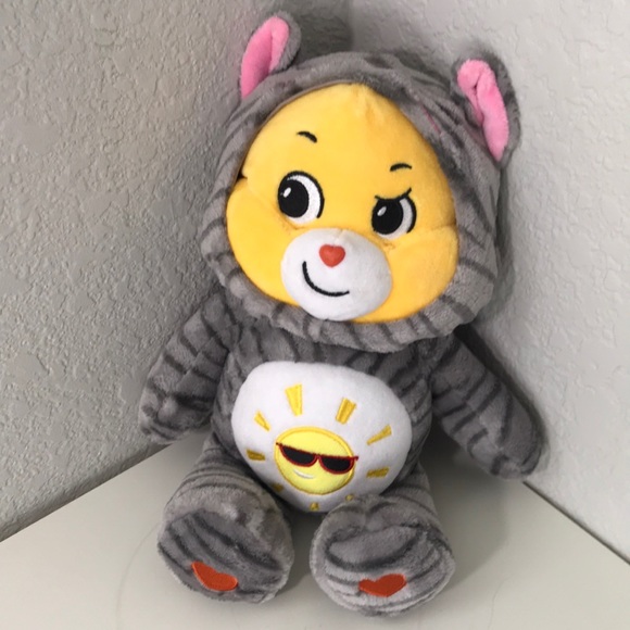 Care Bears | Toys | Care Bears Yellow Funshine Bear Kitty Cat Friends ...